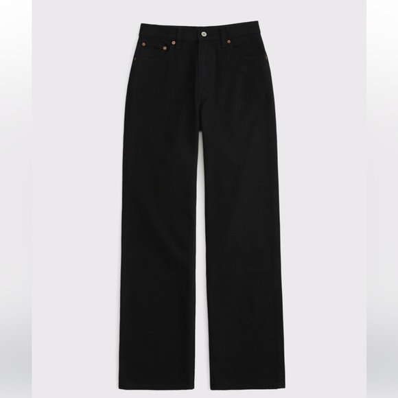 Abercrombie & Fitch | Jeans | Curve Love High Rise 9s Relaxed Jean ...